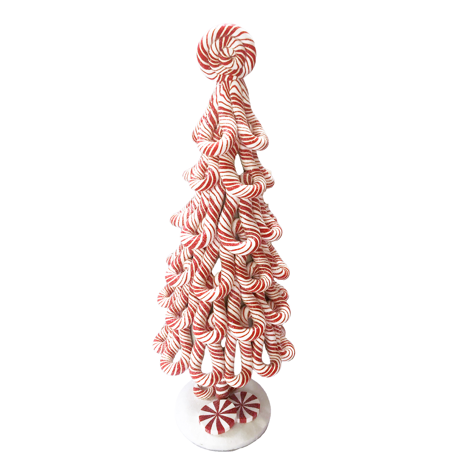 CANDY CANE TREE 12.6" CLAY DOUGH - Christmas Forever