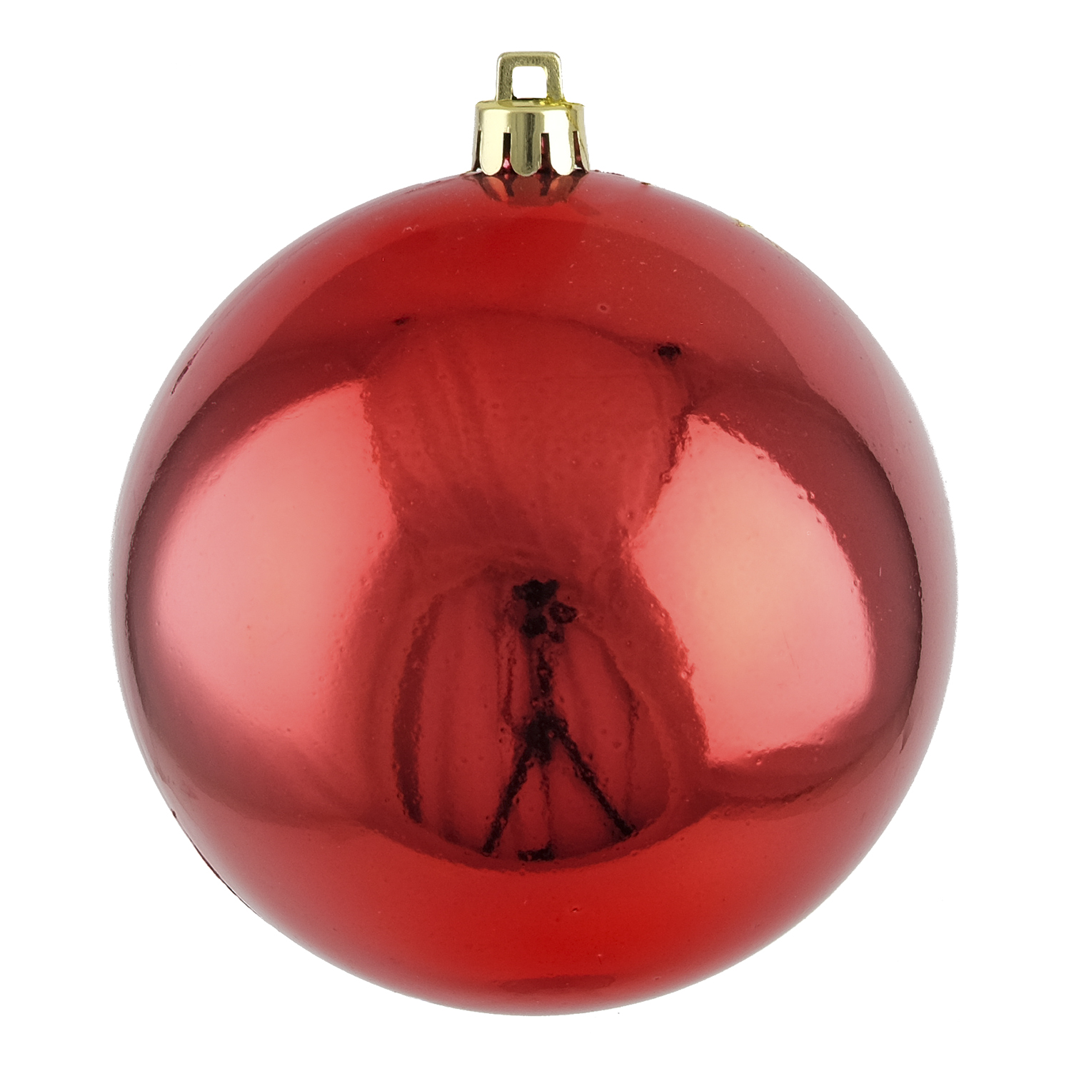 BALL 90MM SHINY RED - Christmas Forever
